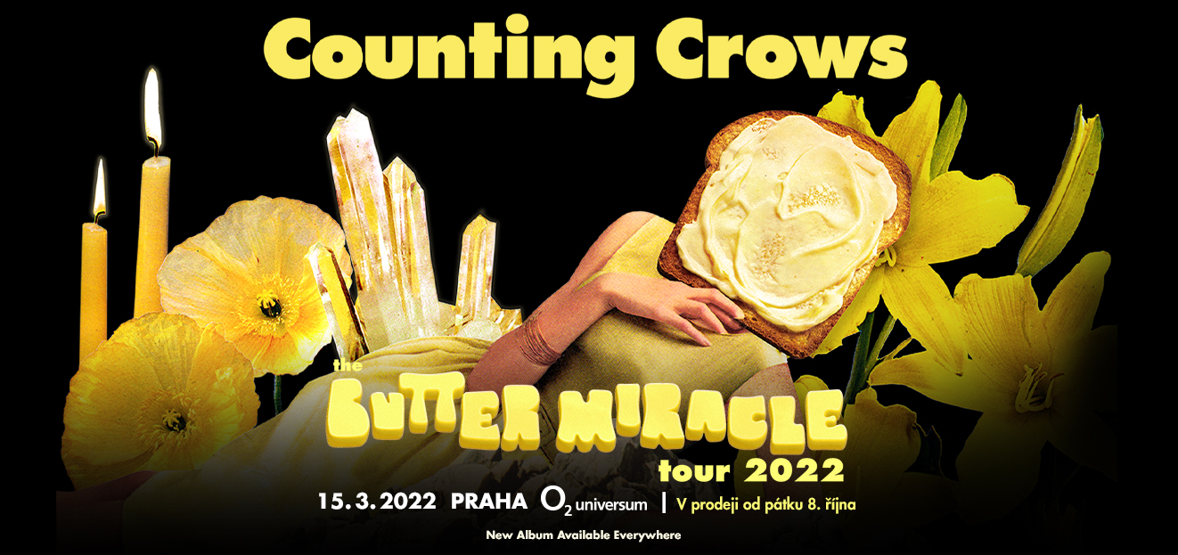 COUNTING CROWS: BUTTER MIRACLE TOUR 2022 – O2 universum COUNTING CROWS: BUTTER MIRACLE TOUR 2022 – O2 universum