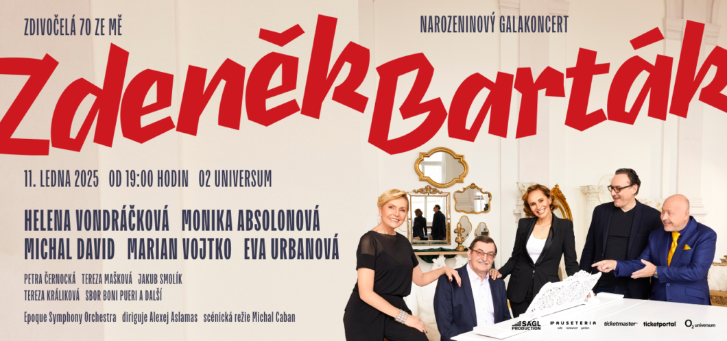 The unique birthday gala concert will commemorate the music of Zdenek ...